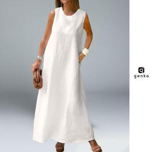 Jual GENKA- Dress Panjang Olivia- Inner Dress - Frappuccino - Jakarta Utara - Genka Official ...