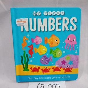 Jual My First Number Board book Buku Edukasi Anak belajar Angka Hard ...