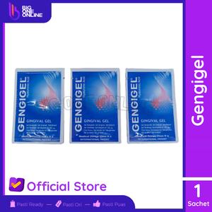 Jual Terhemat Gengigel Sachet 1 Ml, Gingival Gel Saset Obat Sariawan ...