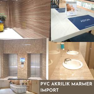 Jual PVC Marble Akrilik Marmer /Marmer Granit Pengganti Duco dan HPL ...