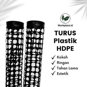 Jual ( ) Turus Plastik HDPE - Turus Lumut Moss Pole Penyangga Rambatan ...