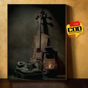 Jual Poster biola Hiasan Dinding Aesthetic Dari Kayu Mdf - Kab. Bandung ...