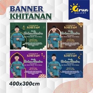 Jual Premium !! BANNER KHITAN / SPANDUK SYUKURAN KHITAN / SPANDUK KHITANAN - Jakarta Selatan ...