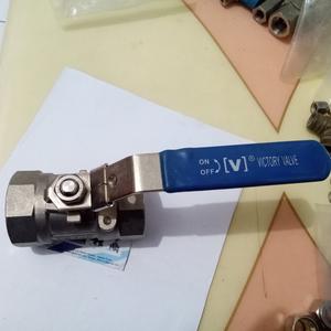 Jual (CF8M) Ball Valve 1 1/2" Victory Valve 2000 Psi ( Wog ) Best ...