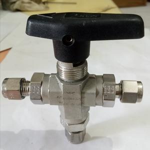 Jual 4A-B6XJ-SSP PARKER Three Way B Series Ball Valve 1/4" Od Best ...