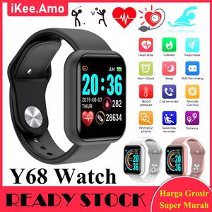 Promo JAM Smartwatch Y68 Anti Air IP67 Asisten Olahraga Jam Tangan ...