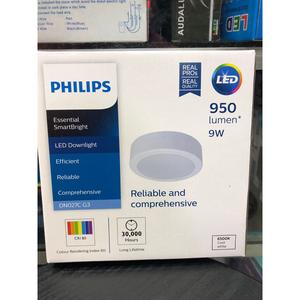 Jual lampu dowlight outbow - lampu panel tempel plafon philips 9 watt ...