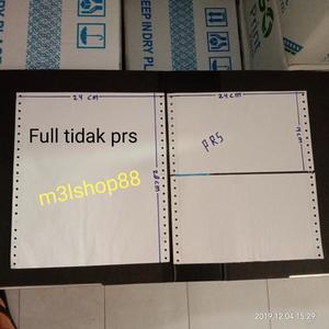 Jual KERTAS KOMPUTER/KERTAS PRINT/CONTINUOUS FORM 3 PLY MERK GO PRINT ...