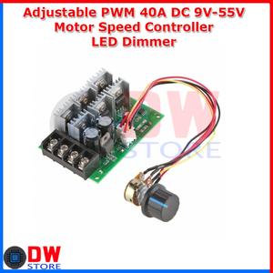 Jual premium PWM DC 40A SPEED MOTOR CONTROL LED DIMMER CONTROLLER 2000W ...