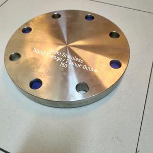 Jual Blind Flange Ansi 150 / Flange Buta Stainless SS304 3" inch / DN ...