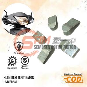Jual Besi Klem Jepit Lampu Kleman Jepitan Batok Reflektor Motor ...