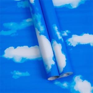 Jual Motif Awan 1m X 45cm Wallpaper Sticker Dinding Hiasan Dinding ...
