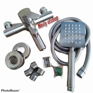 Jual Kran Bathub Stainless Sus304/ Kran Panas Dingin Stainless/ Kran ...