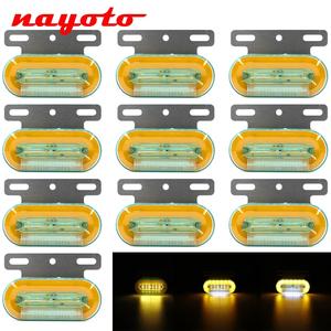 Jual 10X24 LED 24V Lampu Penanda Sisi Truk Lampu Indikator Sinyal Lampu ...