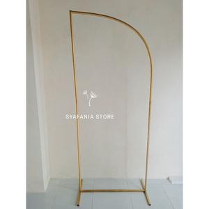 Jual Best Seller !! STANDING BESI SETENGAH OVAL BACKDROP FLOWER ...