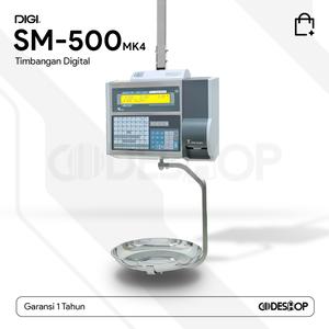 Jual Timbangan Digital Digi Sm500-Mk4 Cetak Label Dan Struk Barang 15Kg ...