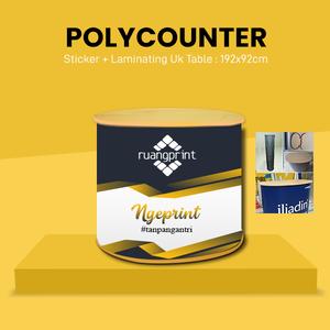 Jual Premium !! Meja Polycounter / pop up table / meja promosi ...