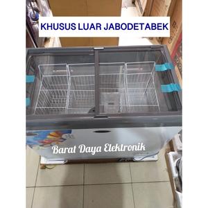 Jual Chest Freezer Kaca Sliding Frigigate F-210 Freezer Es Krim Khusus ...