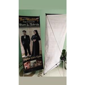 Jual Premium !! Xbanner + tiang / spanduk / bannerX / spanduk panjang ...