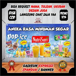 Jual Premium !! Spanduk Pop Ice Banner Pop Ice Spanduk Pop Ice Spanduk ...