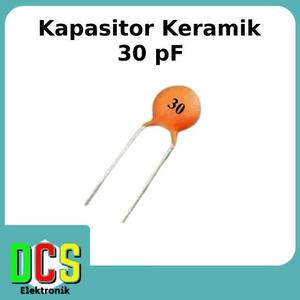 Jual Kapasitor Keramik. Ceramic Capacitor 30pF. - Kota Bandung - DCS ...