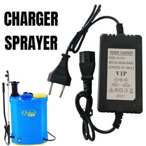 Jual CAS AKI Power Charger Sprayer Elektrik 12V 1-2A charger accu / ces ...