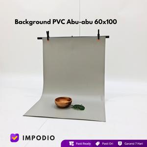 Jual Background PVC warna Abu-abu ukuran 60x100 IMPODIO - PVC abu ...