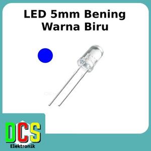 Jual LED 5mm warna bening clear menyala warna biru - Kota Bandung - DCS ...