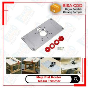 Jual Table Router Trimmer Insert Plate Universal Trimer Plat Tatakan ...