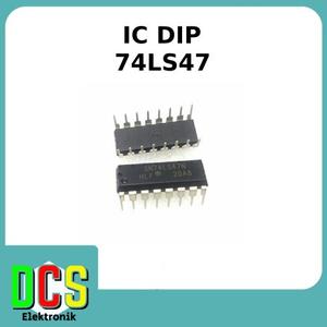 Jual IC DIP 74LS47 BCD to 7 Segment Decoder - Kota Bandung - DCS ...