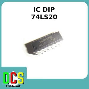 Jual IC 74LS20 74HC20 DIP Dual 4-Input NAND Gate - Kota Bandung - DCS ...