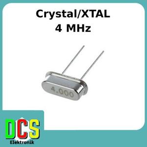 Jual Crystal 4 MHz. XTAL 4 MHz. Kristal 4 MHz. Xtal 4 MHz - Kota ...
