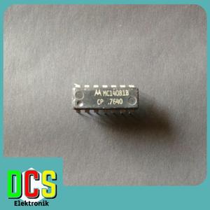 Jual IC 4081 MC14081 CD4081 DIP Quad 2-Input AND Gate - Kota Bandung ...