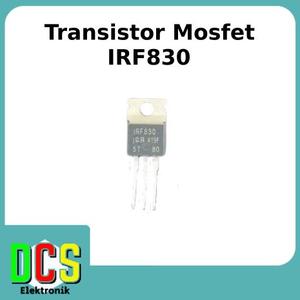 Jual Transistor Mosfet IRF830 Metal Oxide Semiconductor Field Effect ...
