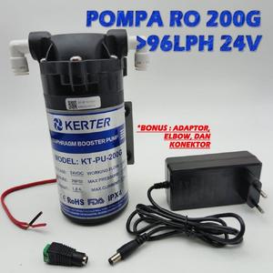 Jual Pompa RO booster 200 gpd reverse osmosis dengan adaptor 3A pompa ...