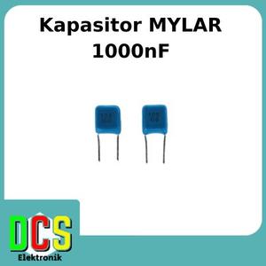 Jual Kapasitor Milar. Mylar Capacitor 1000nF 1uF - Kota Bandung - DCS ...
