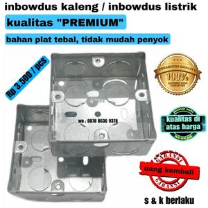 Jual INBODUS KALENG INBOW DUS BESI MANGKOK RUMAH STOP KONTAK INBO DUS ...