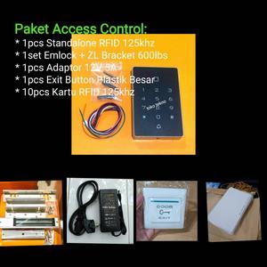 Jual Paket Access Control 3 AC12 Rfid 125 Khz - Pintu Kayu - Pintu ...