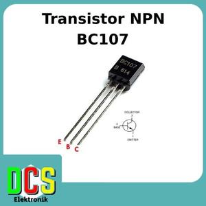 Jual Transistor NPN BC107 switching dan amplifier - Kota Bandung - DCS ...