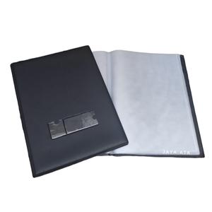 Jual MAP CLEAR HOLDER IJAZAH DOKUMEN 60 LBR FOLIO F4 HITAM POLOS ...