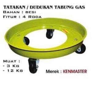 Jual Bd! Tempat Besi Tabung Gas Roda Kenmaster Tatakan Besi Tabung Gas ...