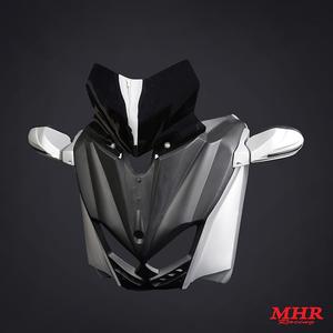 Jual Winshield Visor Tameng Kedok depan Model Tmax Baby All New Nmax ...