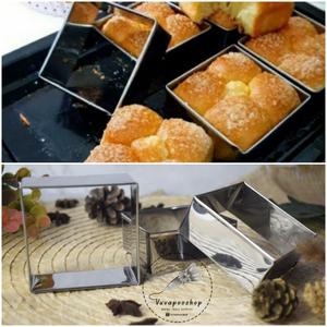 Jual Ring Roti Kotak / Ring Aluminium Roti Bread / Ring Cutter Persegi ...