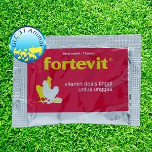 Jual UK 10 GRAM FORTEVIT MULTIVITAMIN DOSIS TINGGI UNGGAS AYAM - Kota ...