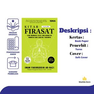 Jual Buku Kitab FIRASAT Panduan Ilmu Fisiognomi Membaca Sifat Karakter ...