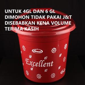 Jual Produk EMBER PLASTIK EXCELLENT TUTUP/ EMBER PLASTIK MURAH Barang ...