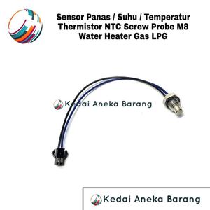 Jual Original Sensor Panas Suhu Temperatur Temperature Thermistor NTC ...