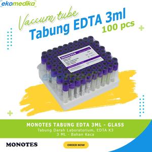 Jual Tabung darah EDTA 3ml - Vacutainer EDTA Blood Collection Tube Ungu ...
