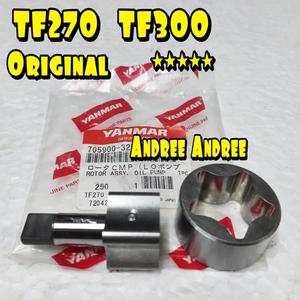 Jual TF300 Rotor Olie Lub Oil Pump Assy mesin Yanmar TF-300 TF 300 ...