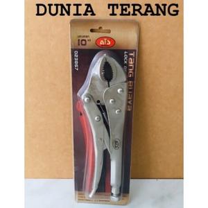 Jual Tang Buaya ATS Bengkok 10 in- Curved Locking Pliers 10 in - Vise Grips - Kota Surabaya ...